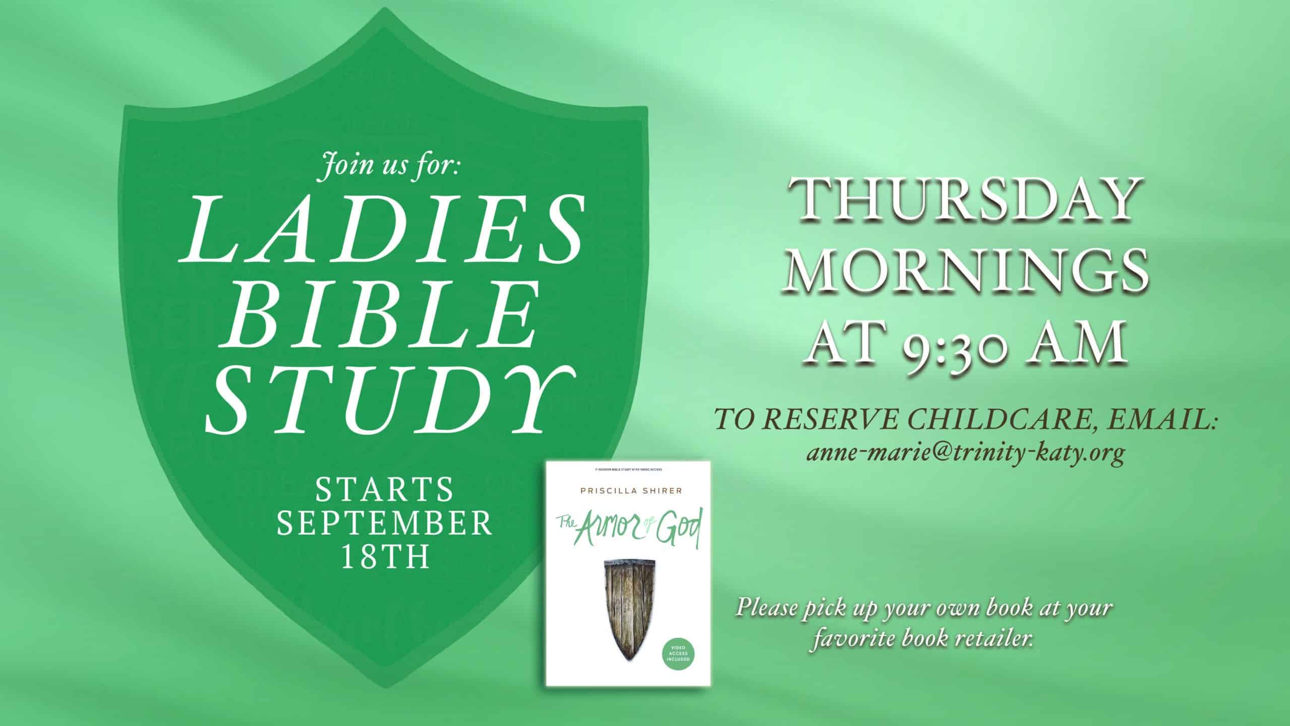 Ladies Bible Study | Trinity Baptist Church | Katy